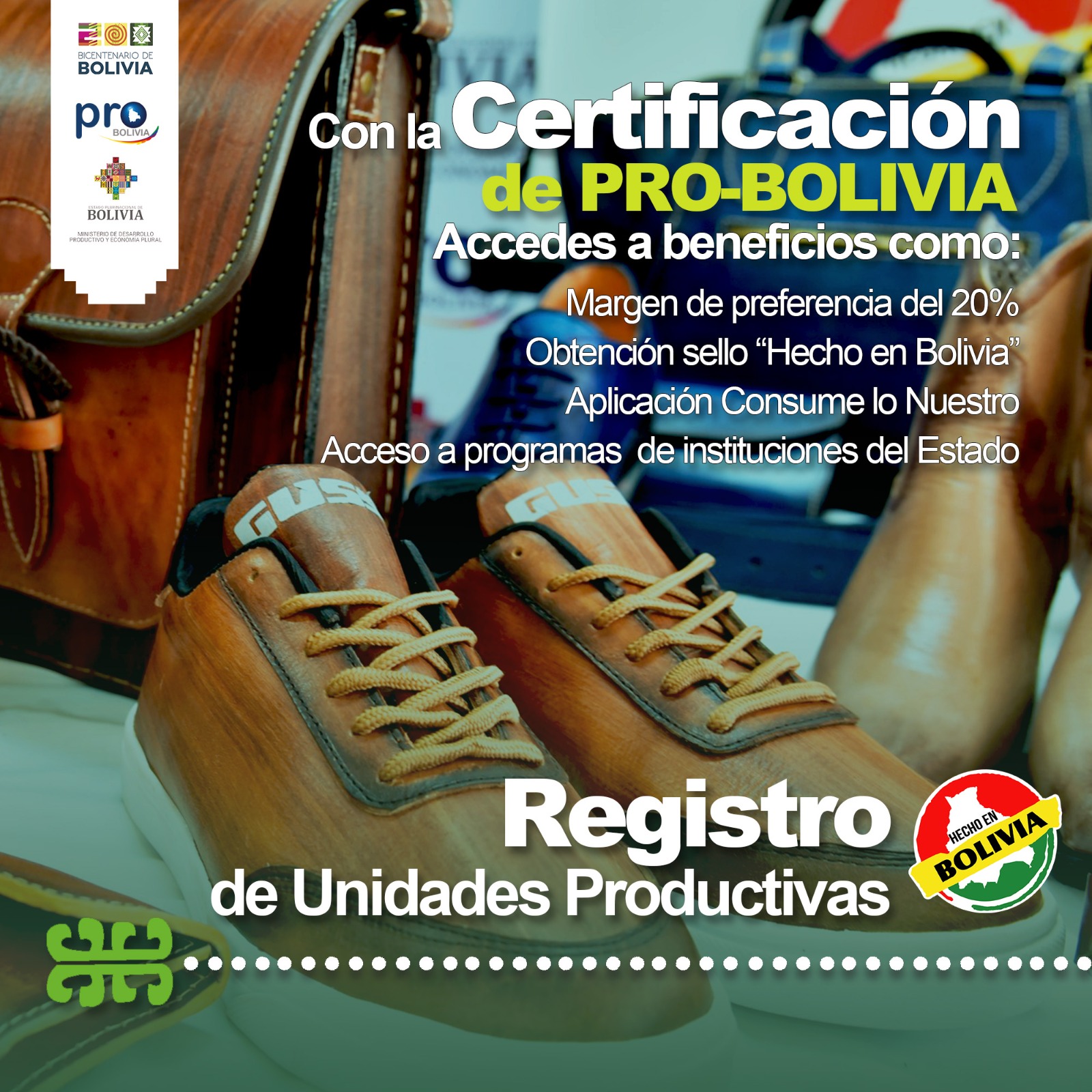 PRO-BOLIVIA realiza la emisión de certificados a unidades productivas ...